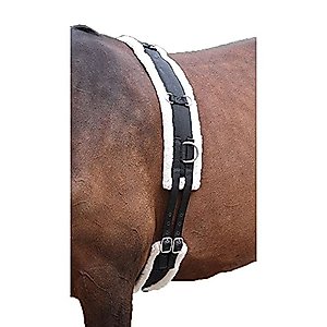 Shires NYLON ROLLER with FLEECE PADDING (Black, X-Full)