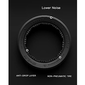 stio Electric GoKart Pro and Gokart Bundle Rear Tire Kit Compatible with Ninebot by Segway Go Kart PRO,Gokart(with Ninebot S Max), S-MAX Quick Release Sports Drift Tires Original Accessories (2PCS)