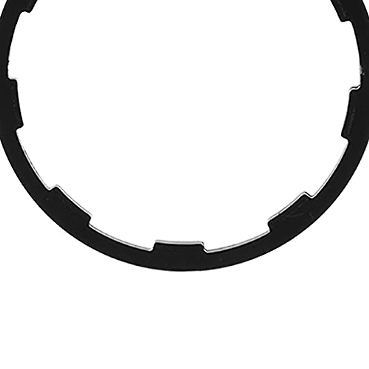 Steering Wheel Gasket, 2.18mm Aluminum Alloy Road Bike Steering Wheel Gasket with Box