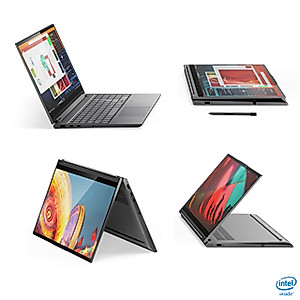 Lenovo Yoga C940 15.6" FHD IPS 500nits Touch 2-in-1 Laptop, i7-9750H, Webcam, Backlit Keyboard, WiFi 6, Thunderbolt 3, GTX 1650 Max-Q, Windows 10, 12GB RAM, 1024GB PCIe SSD, Pen, Woov 32GB SD
