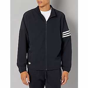adidas Originals Men's Adicolor Neuclassics Track Jacket, Black, X-Large