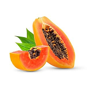 25+ Waimanalo Dwarf Papaya Fruit Seeds for Planting - Very Fresh, Rare, Organic, Tropical Seeds for Home Gardeners - High Yielding, Fast-Maturing and Sweet Flavor - Compact Size for Small Spaces
