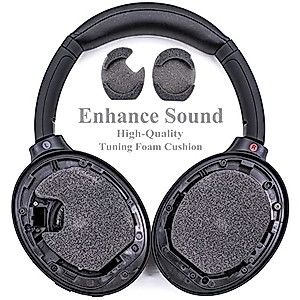WH-1000XM4 Velour Earpads Replacement for WH1000XM4 WH-1000XM4 Headphones - Upgrade Soft Velour/Ear Cushion/Ear Cups by JESSVIT