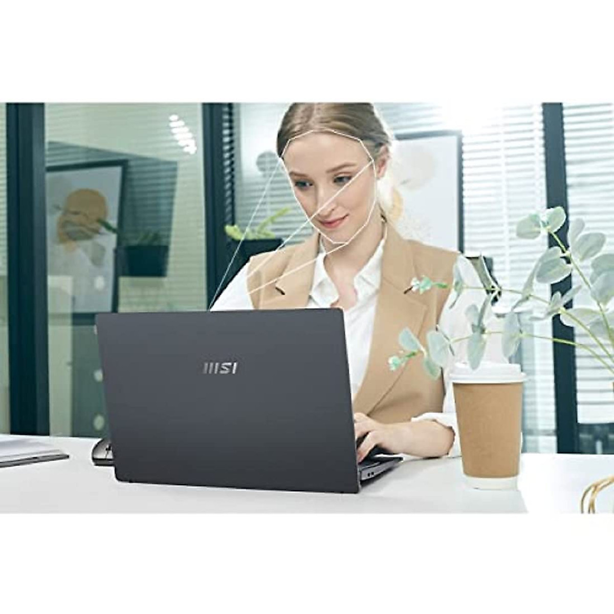 MSI Prestige 14 14" FHD Ultra Thin and Light Professional Laptop: Intel Core i7-1260P GTX 1650 16GB LPDDR4X 512GB NVMe SSD, Thunderbolt 4, MicroSD Card Reader, Win 11 Pro: Carbon Gray A12SC-007