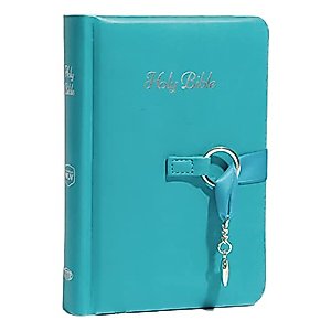 NKJV, Simply Charming Bible, Hardcover, Blue: Charm Bible Blue Edition