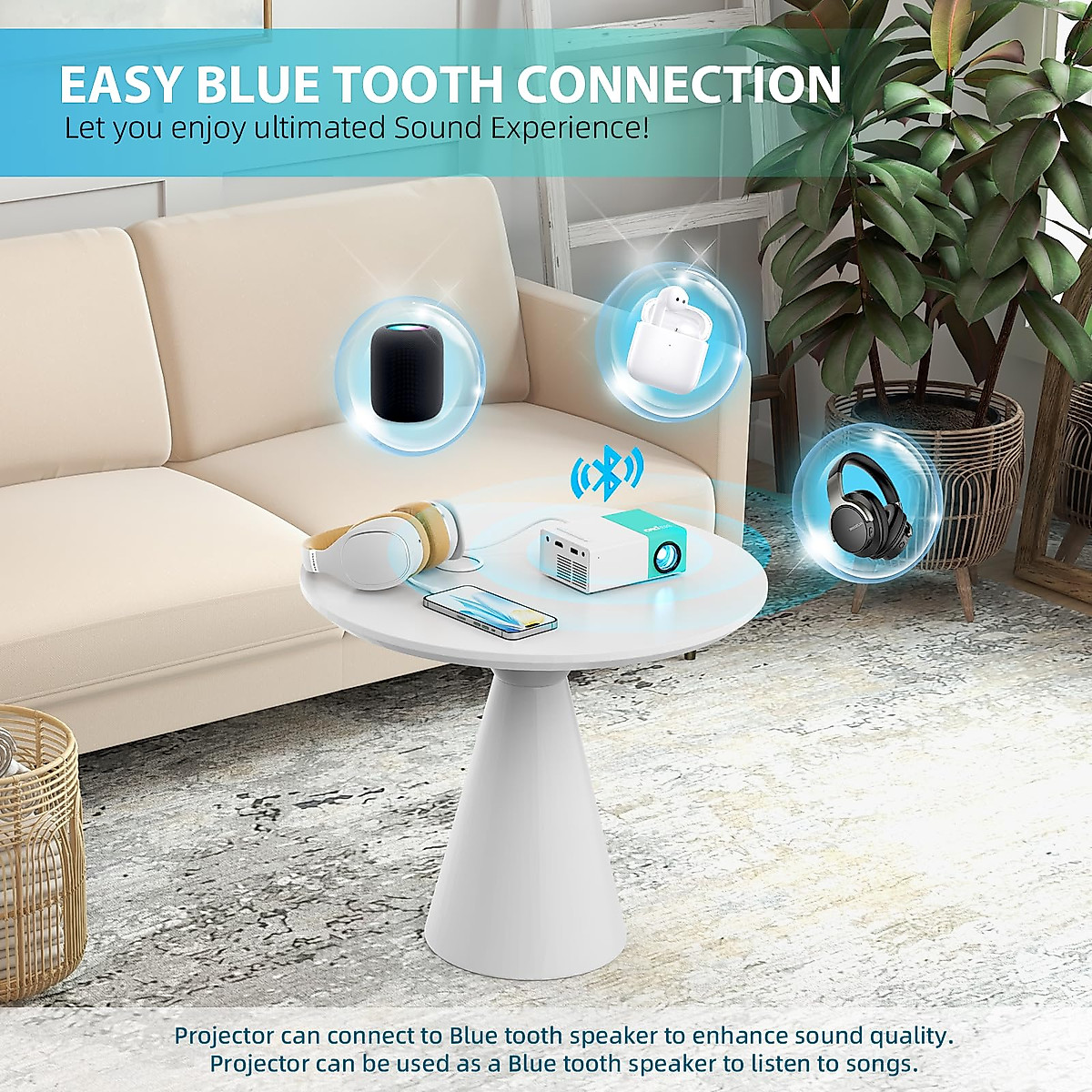 Mini Portable Projector for Kids & Home Theaters | wepvo