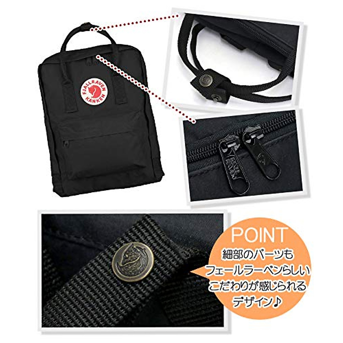 Fjallraven Women's Kanken Backpack, Ox Red, One Size