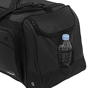 Travelers Club Adventure Travel Duffel Bag, Black, 28 Inch