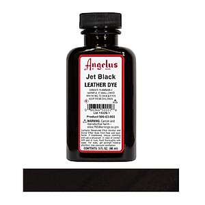 Angelus Leather Dye Jet Black - 2 Pack