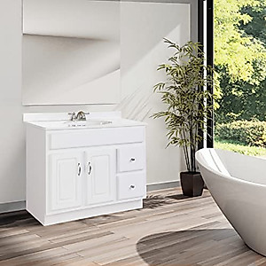 Design House Concord Bathroom Vanities, 36 x 21 inch, White