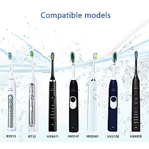 LIANSUM Electric Toothbrush Charger Cable Replacement HX6100 for Philips Sonicare Toothbrush Electric Flosser, HX9000 / HX8000 / HX6000 / HX3000 Series Portable Waterproof Charging Base Power Cord