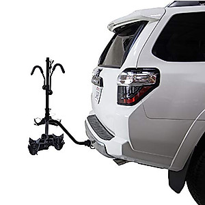 Saris Bicycle Racks, All Star Tray Style Hitch Rack, Mount 2 Bikes, Black