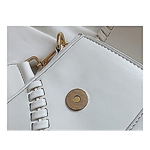 PURFANREE Women Trendy Saddle Shoulder Bag Clutch Purse Underarm Handbag Satchel HandBag Crossbody Bag