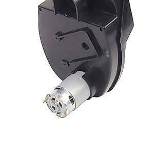 SHENGLE 12 Volt 23000RPM Gearbox for Power Wheels Accessories, Kids Powered Ride On Car 12V Electric Motor with Gear Box RS550 Match Children Ride-Ons Replacement Parts