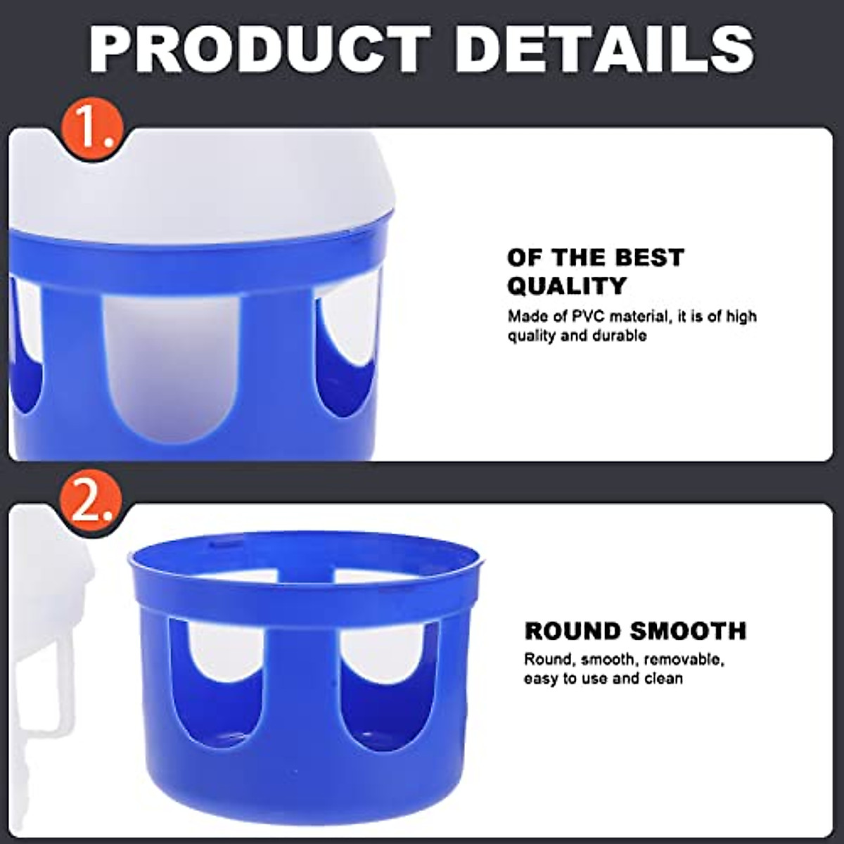 PATKAW Pigeon Water Feeder Birds Water Dispenser Water Drinking Container pet Drinker Plastic Pet Drinker