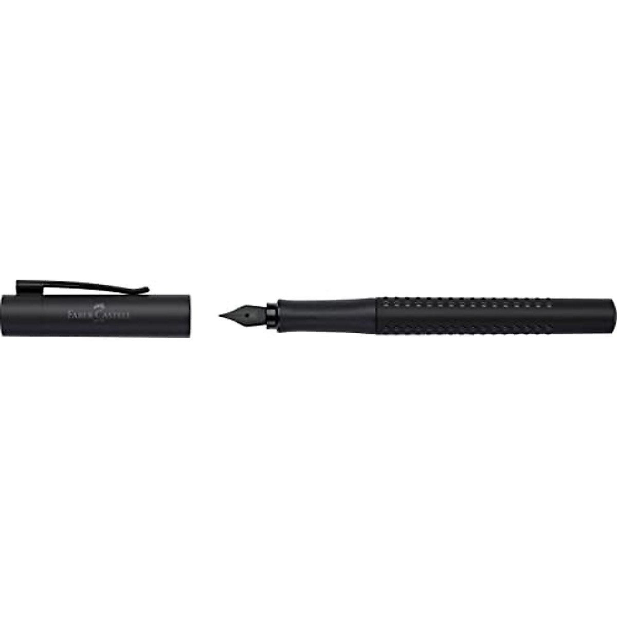 Faber-Castell Grip Edition Fountain Pen and Ballpoint Pen Set - All Black