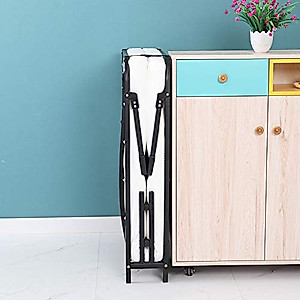 yotefe Folding Bed with Mattress Thick Memory Foam Mattress Portable Rollaway Guest Bed- Easy Storage-Space Saving-Super Strong Sturdy Frame Portable Bed