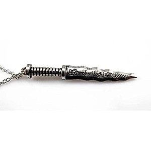 wassana Fashion Necklace Once Upon a Time Rumplestiltskin Dagger Pendant Cosplay Fan