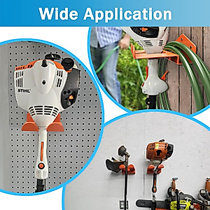 Fengone 2 Pack Garage Storage Garage Organizer Trimmer Rack Weedeater Hanger, for Grass Trimmer, Hedge Trimmer, Garage Trimmer, Weed Trimmer, Garden Tool, Garage Storage Organizer