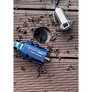 Bosch Professional 1x Expert Construction Material Hole Saw (for Softwood, Ø 68 mm, Accessories Rotary Impact Drill)