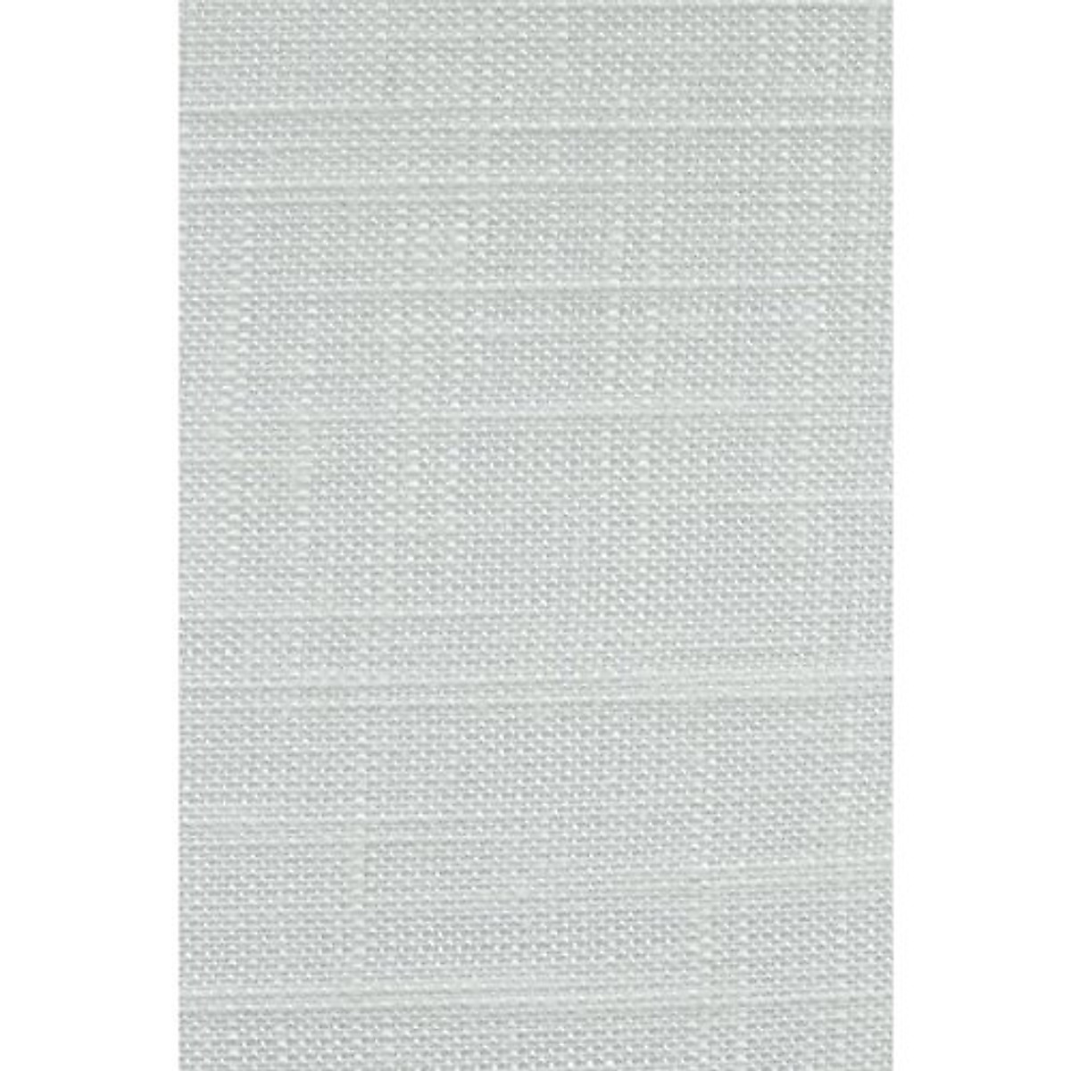 Cherish Collection 6-Light White Linen Shade Coastal Chandelier Light Brushed Nickel