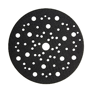 Mirka 9956 6-Inch diameter Abranet Grip Faced Pad Protector 5-Pack, Black