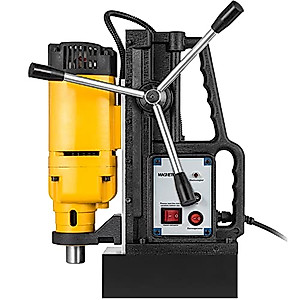 Mophorn 1200W Magnetic Drill Press with 9/10 Inch (23mm) Boring Diameter Magnetic Drill Press Machine 2920 Lbs Magnetic Force Magnetic Drilling System 500RPM Portable Electric Magnetic Drill Press