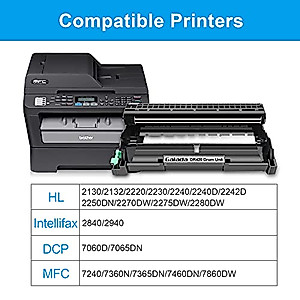 GALADA Compatible Drum Unit Replacement for Brother DR420 DR-420 for DCP-7060D 7065DN HL-2240 2240D 2242D 2250DN 2270DW 2275DW 2280DW MFC-7240 7360N 7365DN 7460DN 7860DW Intellifax-2840 2940 1 Pack