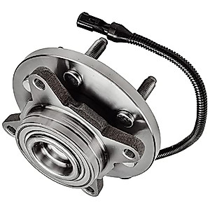 Detroit Axle - 2WD Front Wheel Bearing Hubs for 2007-2010 Ford Expedition Lincoln Navigator 2008 2009, Wheel Hub Bearings Assembly Set Replacement, Pair Hubs - [w/ABS]