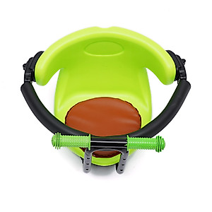 TFCFL Front Child Bike Seat Baby Chair with Nonslip Handrails, Full Fence Front Mount Baby Carrier Seat Bike Carrier Bicycle Seat for Kids Child Children Infant Toddler Max 30kg (A)