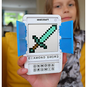 100 PICS Unofficial & Independent Minecraft Guide - Guess 100 Minecraft Items | Flash Cards with Slide Reveal Case | Card Game, Gift, Stocking Stuffer | for Kids and Adults | Ages 6+