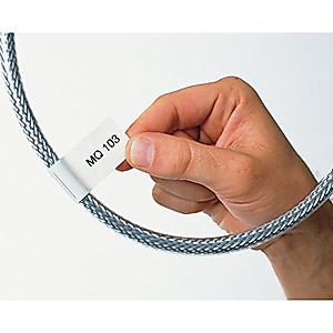 Tz Tape 18mm 0.7 Laminated White Replacement for TZe-241 TZe Ptouch Black on White Compatible with Brother P-Touch Label Maker Refills PTD400 PTD600, 3/4 Inch x 26.2 feet, 2 Pack