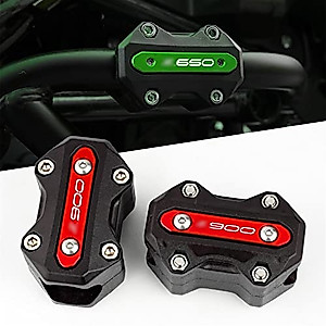 Bumper Decorative Motorcycle Accessories Engine Protection Guard Bumper Decorative Block 22/25/28mm for Kawasaki Z650 Z900 Universal (Color : C)