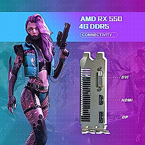 Dell Gaming PC Desktop RGB Computer Intel Quad I5 up to 3.6GHz + Radeon RX 550 4G GDDR5, 16GB RAM, 512G SSD, RGB Keyboard & Mouse, WiFi & Bluetooth, DVD, Win 10 Pro (Renewed)