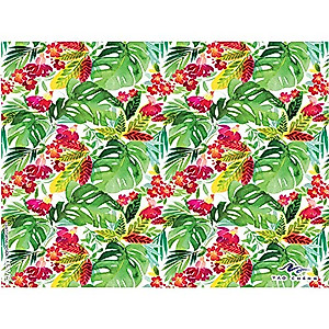 Tervis Yao Cheng - Tropical Bloom Made in USA Double Walled Insulated Tumbler Cup Keeps Drinks Cold & Hot, 24oz, Classic