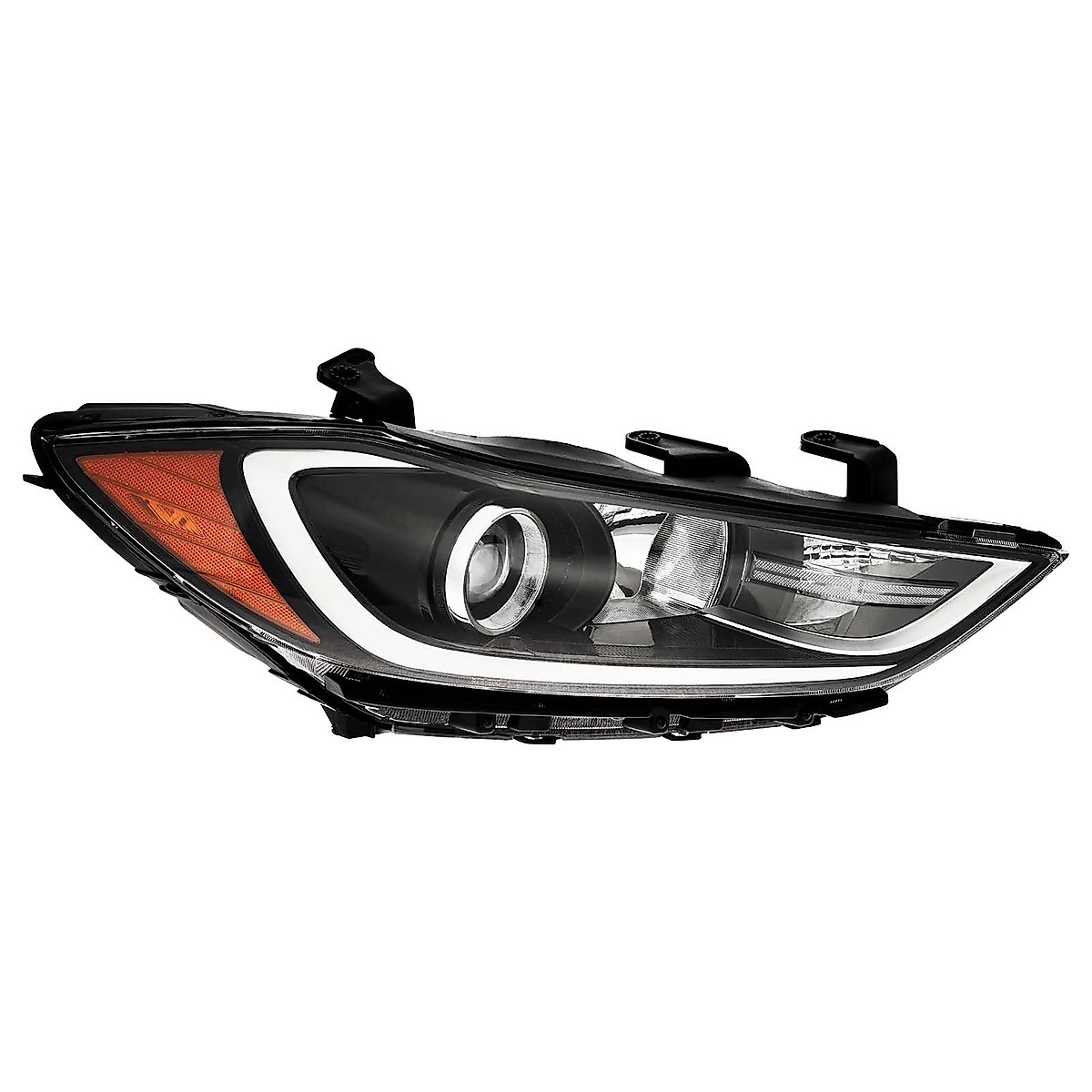 KARPAL Halogen Headlight for 2017 2018 Hyundai Elantra Halogen Headlamp Right Passenger Side RH Replacement 92102F3000 HY2503206