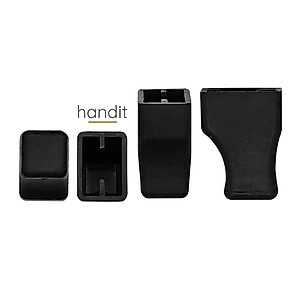 Handit - Coffee Syrup Pump Tip Cap Covers Only | Silicone Rubber | Keep Syrups, Condiments, Bottles Clean, Preserved | Fits Pumps for Torani, DaVinci, Skinny, Monin | 10-Pack