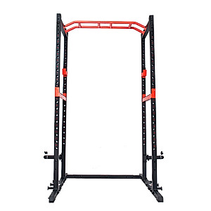 Sunny Health & Fitness Power Zone Strength Rack Power Cage - SF-XF9925, black