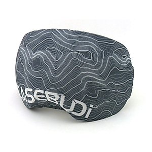 CASEBUDi Goggle Cover for Ski Snowboarding Motocross Paintball or Any Other Goggles (Topo)