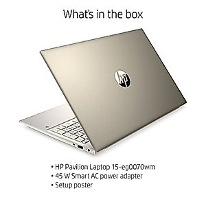 2022 HP Pavilion 15.6" FHD Touchscreen Laptop 11th Gen Intel Core i7-1165G7 24GB DDR4 1TB NVMe SSD Iris Xe Graphics HDMI USB-C WiFi-6 Bluetooth Backlit Keyboard Windows 11 Home w/ RATZK 32GB USB