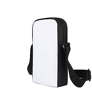 WELLFLYHOM Mushroom Crossbody Bag Cell Phone Purse for Women Girls Moon Star Butterfly Shoulder Handbag Messenger Bags Small Tote for School Travel Organizer Satchel Stuff Sack