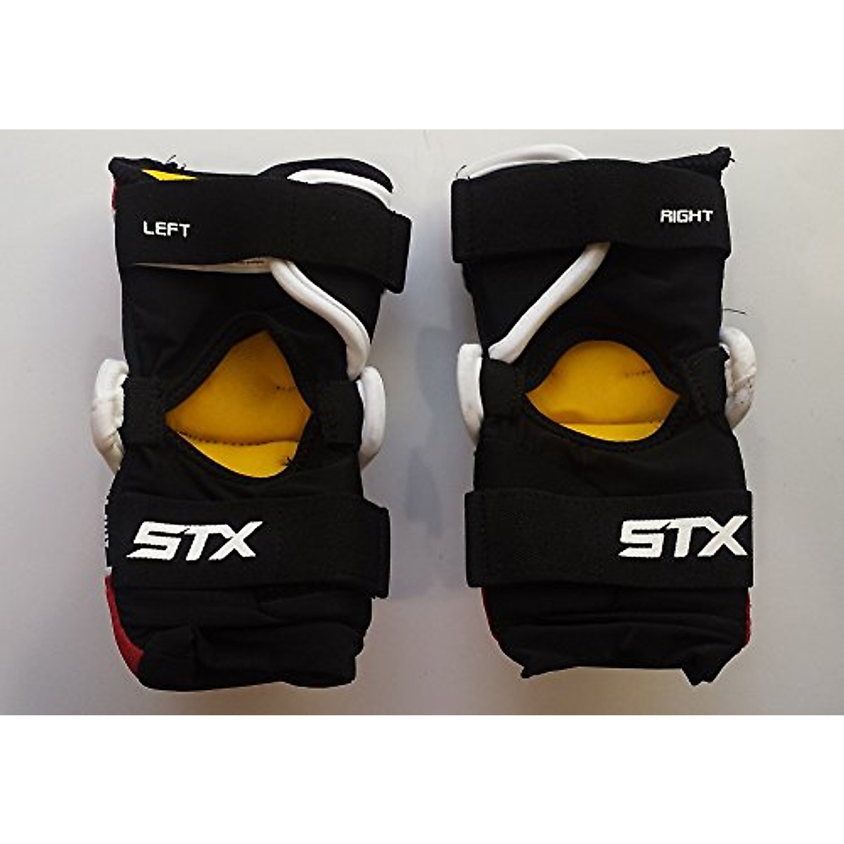 STX Lacrosse Impact Arm Guard, Red, Small