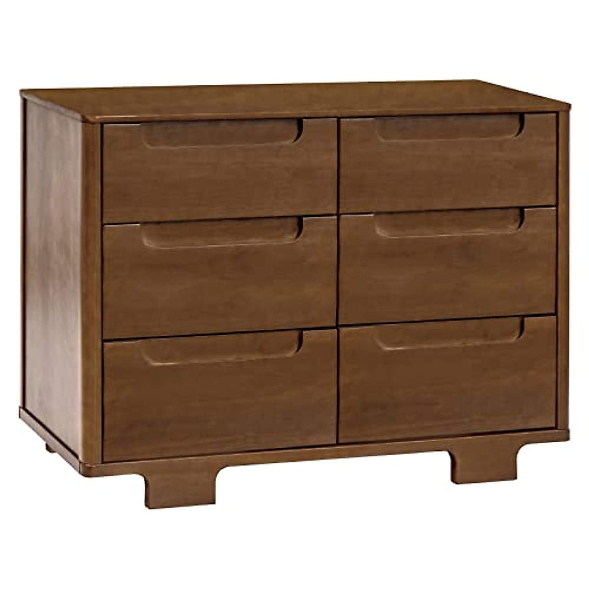 Babyletto Yuzu 6-Drawer Dresser in Natural Walnut, Greenguard Gold Certified