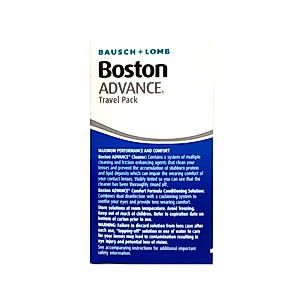 Bausch & Lomb Boston Advance Formula Travel Pack 1 Each (Pack of 2)