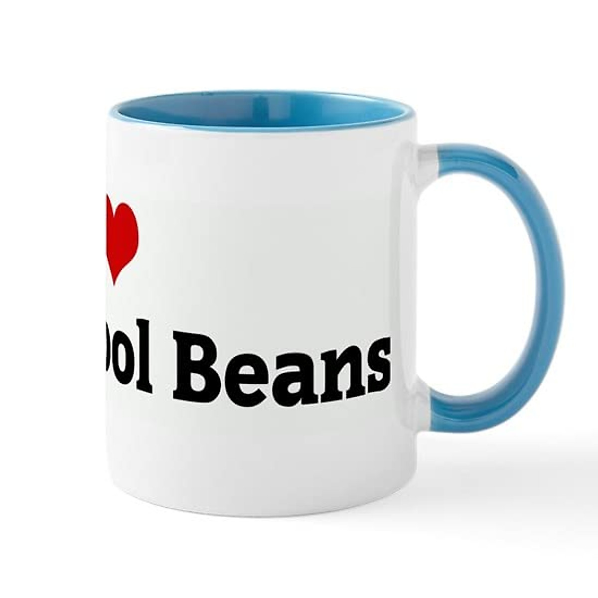 CafePress I Love Saying Cool Beans Mug Ceramic Coffee Mug, Tea Cup 11 oz