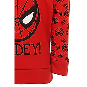 Marvel Avengers Spider-Man Little Boys Pullover Hoodie & Jogger Pants Red 7-8