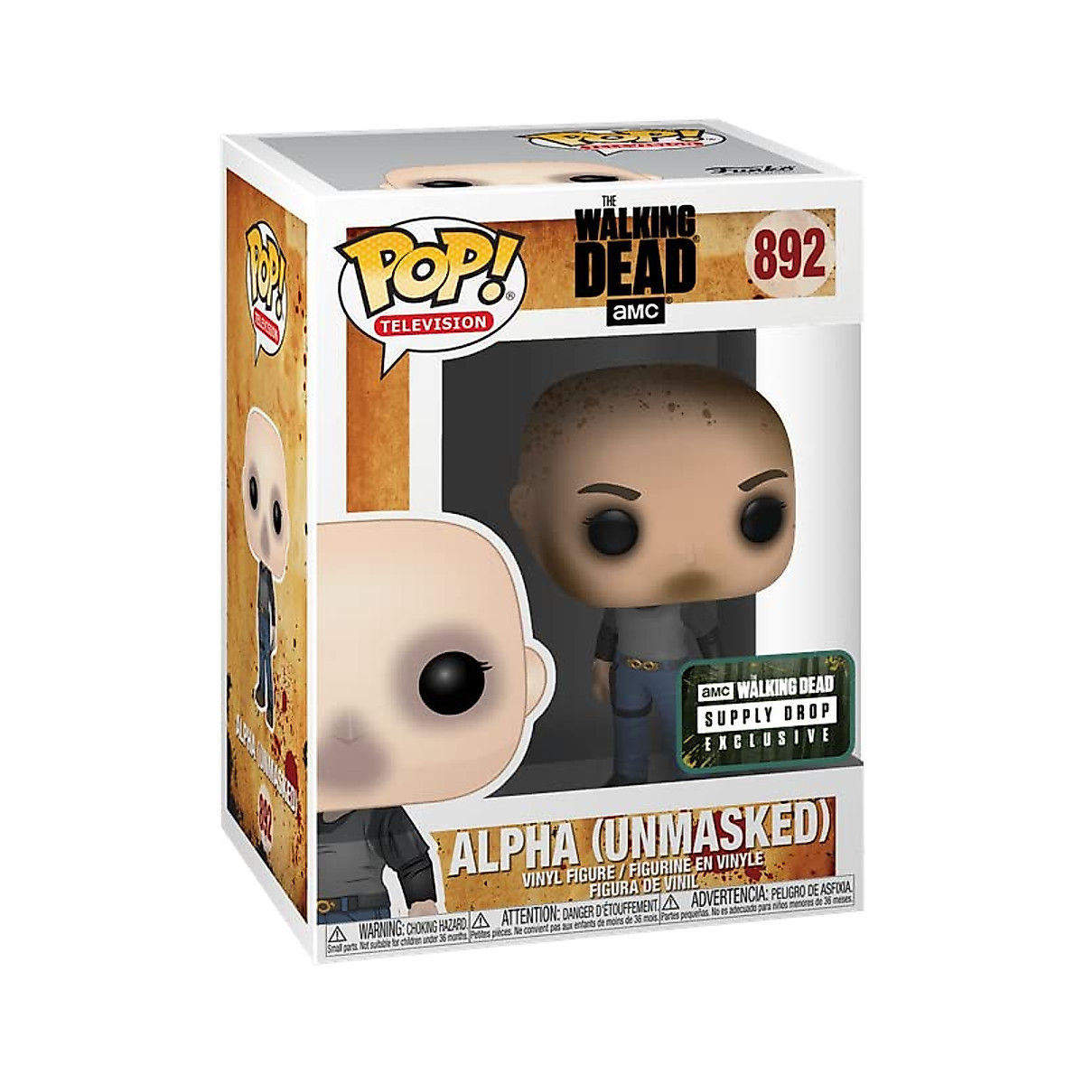 Funko POP! - The Walking Dead - Alpha (Unmasked)