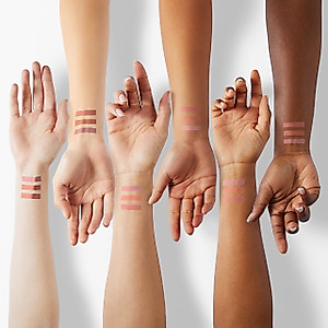 NYX PROFESSIONAL MAKEUP Slim Lip Pencil, Long-Lasting Creamy Lip Liner - Pack Of 3 (Peakaboo Neutral, Nude Pink, Ever)