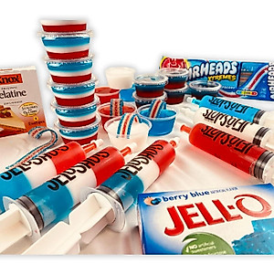 Jello Shot Syringes by JeloShots 32 Pack - Free Recipe eBook, Prewashed & Ready to Use, Jelly Shot Syringes for St. Patrick's Day, Nurses, Graduation, and Bachelorette Parties, Halloween Party Fun