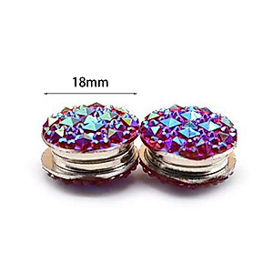 MOMOJIA 12 Pcs/Set Exotic Muslim Lady Women Strong Magnet Scarf Buckle Collar Clip Multifunction Brooch Head Accessories Jewelry